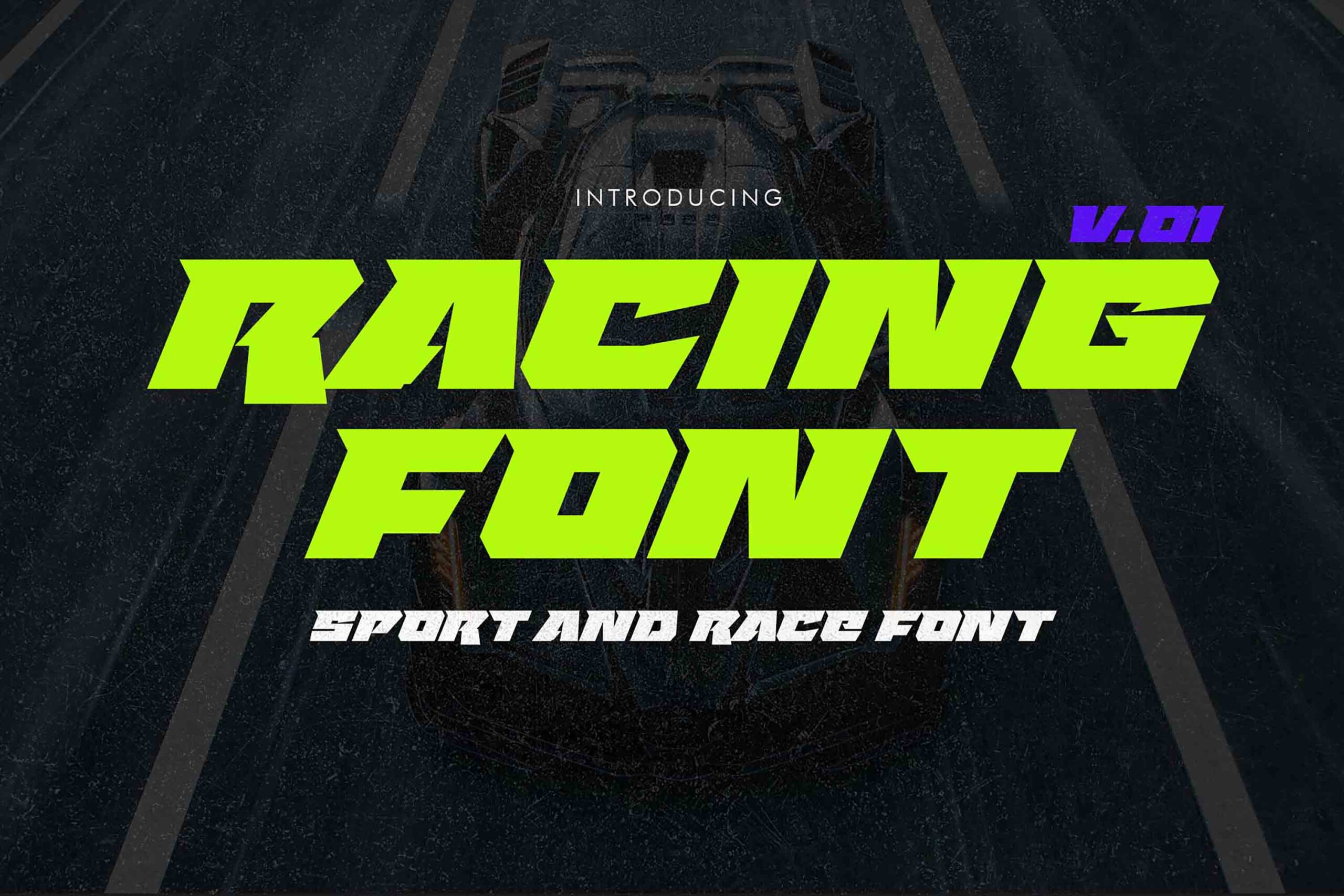 Racing Font – Sport and Racing Font